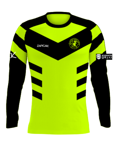 Stanton Ilkeston FC Fluorescent Yellow Goalkeeper Shirt | Goalkeeper ...